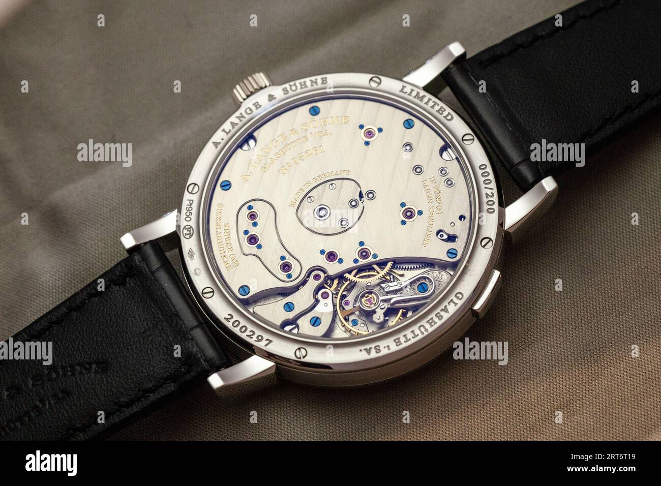 A. Lange & Söhne Grand Lange 1 Lumen Stock Photo - Alamy