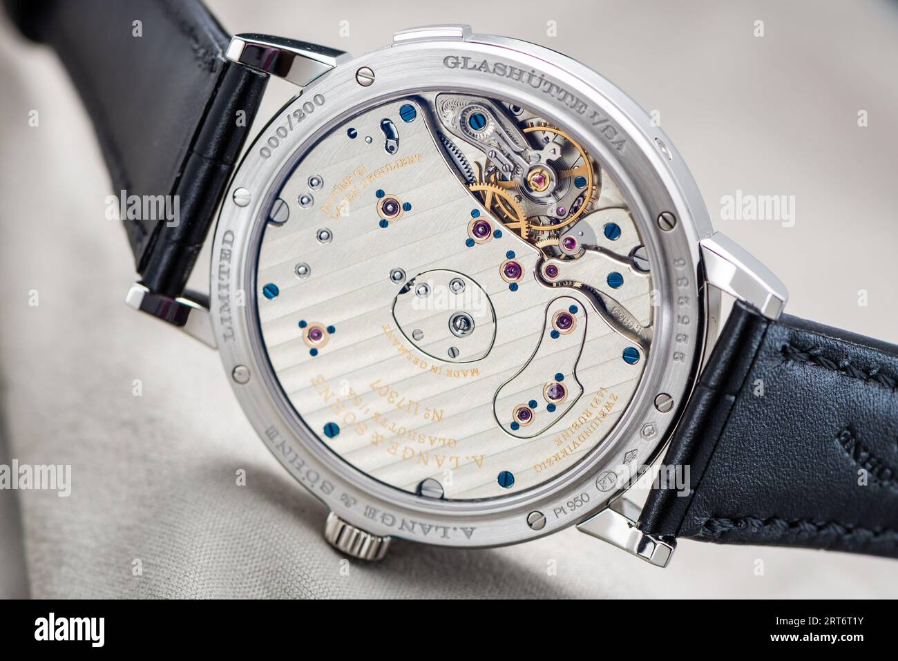A. Lange & Söhne Grand Lange 1 Lumen Stock Photo - Alamy
