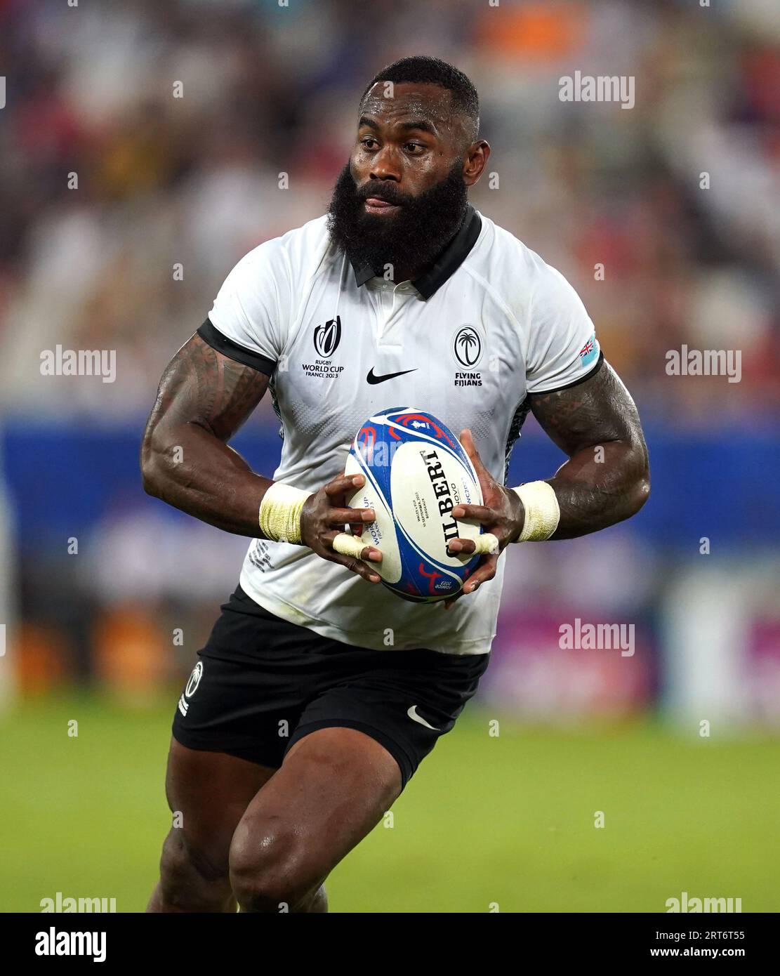 Fiji's Semi Radradra during the 2023 Rugby World Cup Pool C match at ...
