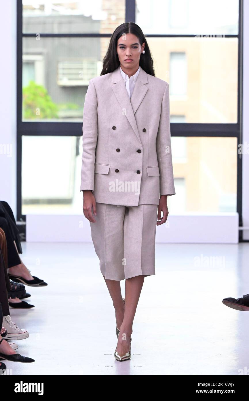 New York, USA. 09th Sep, 2023. Model Grace Valentine walks on the ...