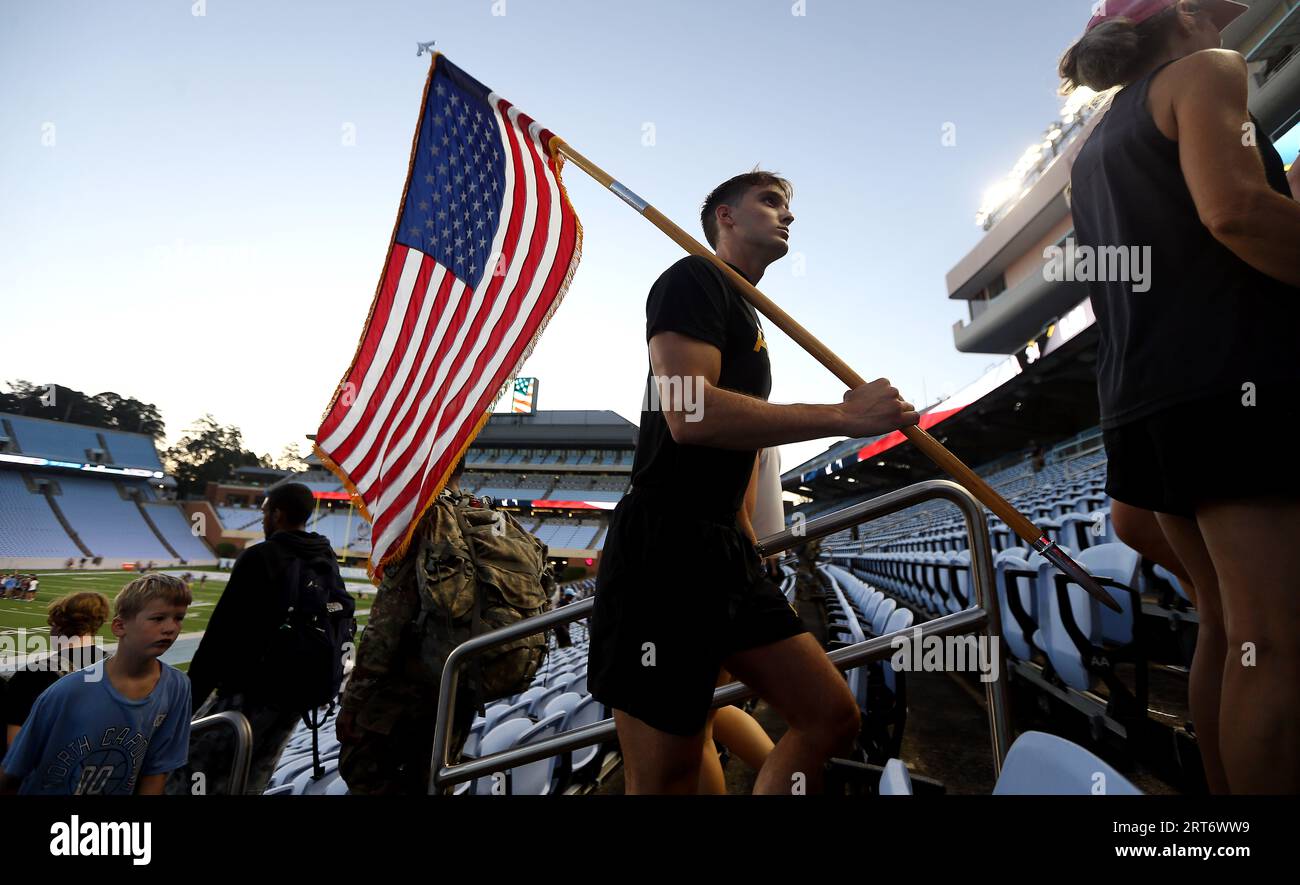 Chapel Hill, North Carolina, USA. 11th Sep, 2023. A.J. ADAMS of Duke ...