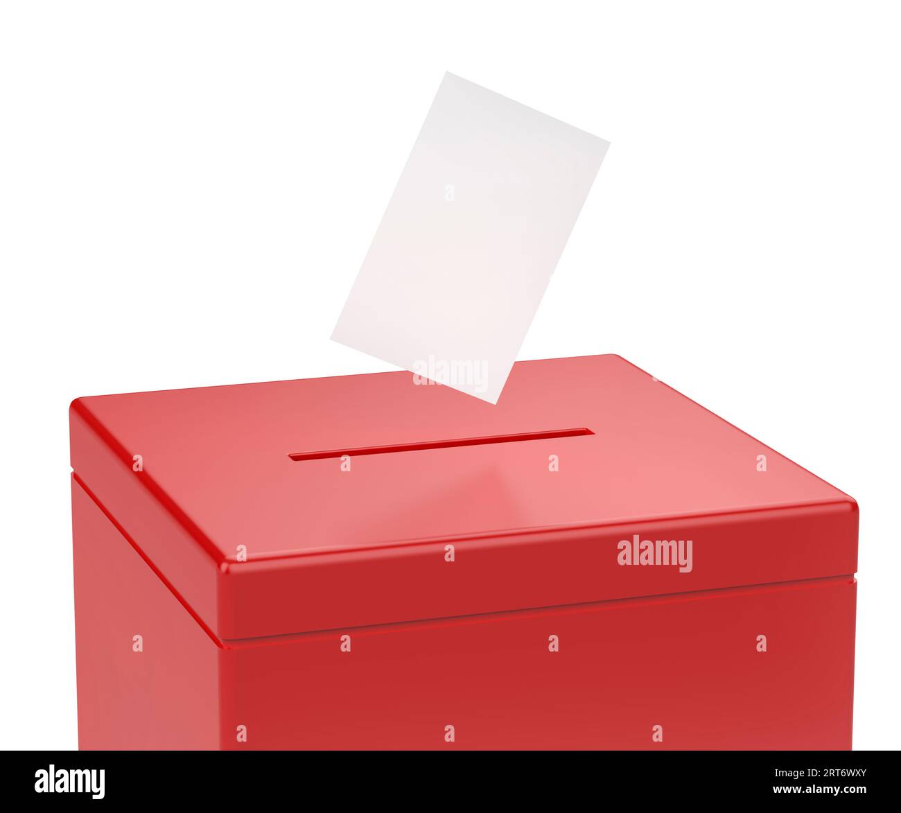 Insert ballot paper hi-res stock photography and images - Alamy