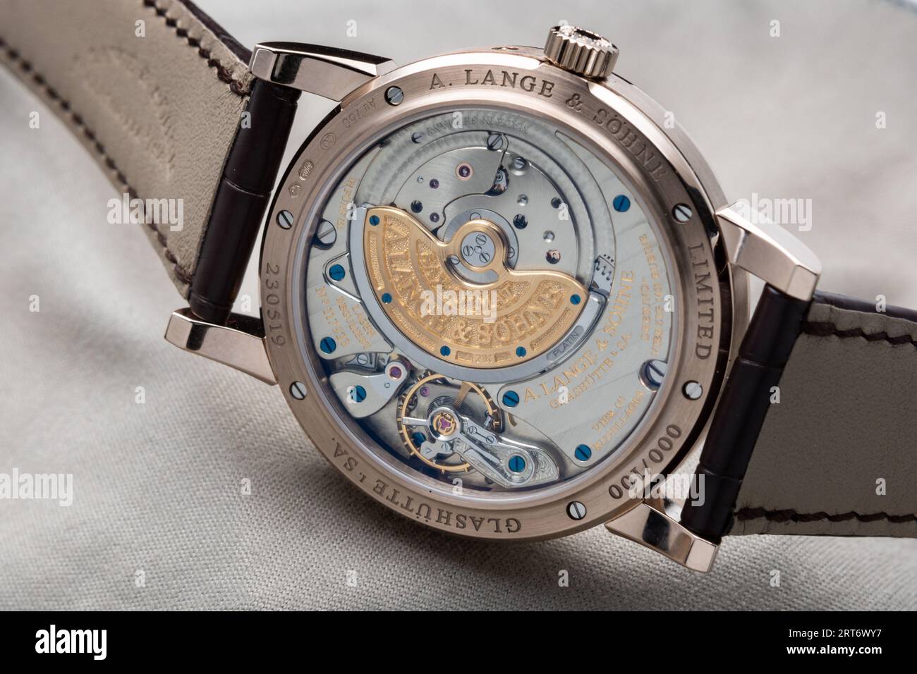 Various A. Lange & Söhne watch models Stock Photo - Alamy