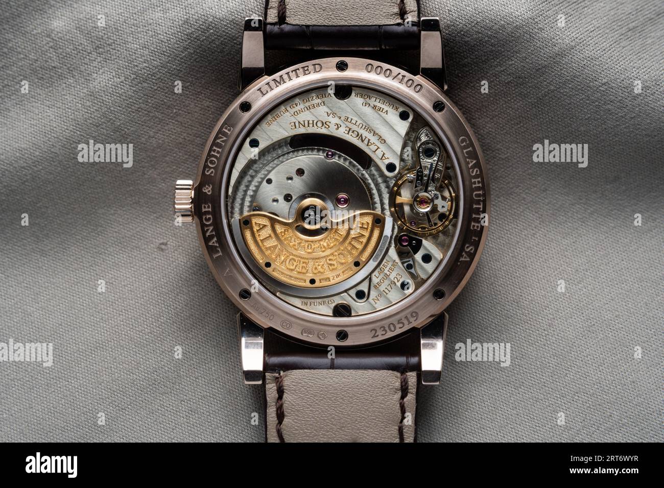 Various A. Lange & Söhne watch models Stock Photo - Alamy