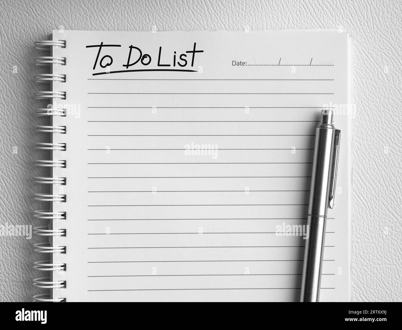 To do list concept. "to do list," handwritten text font with underline ...