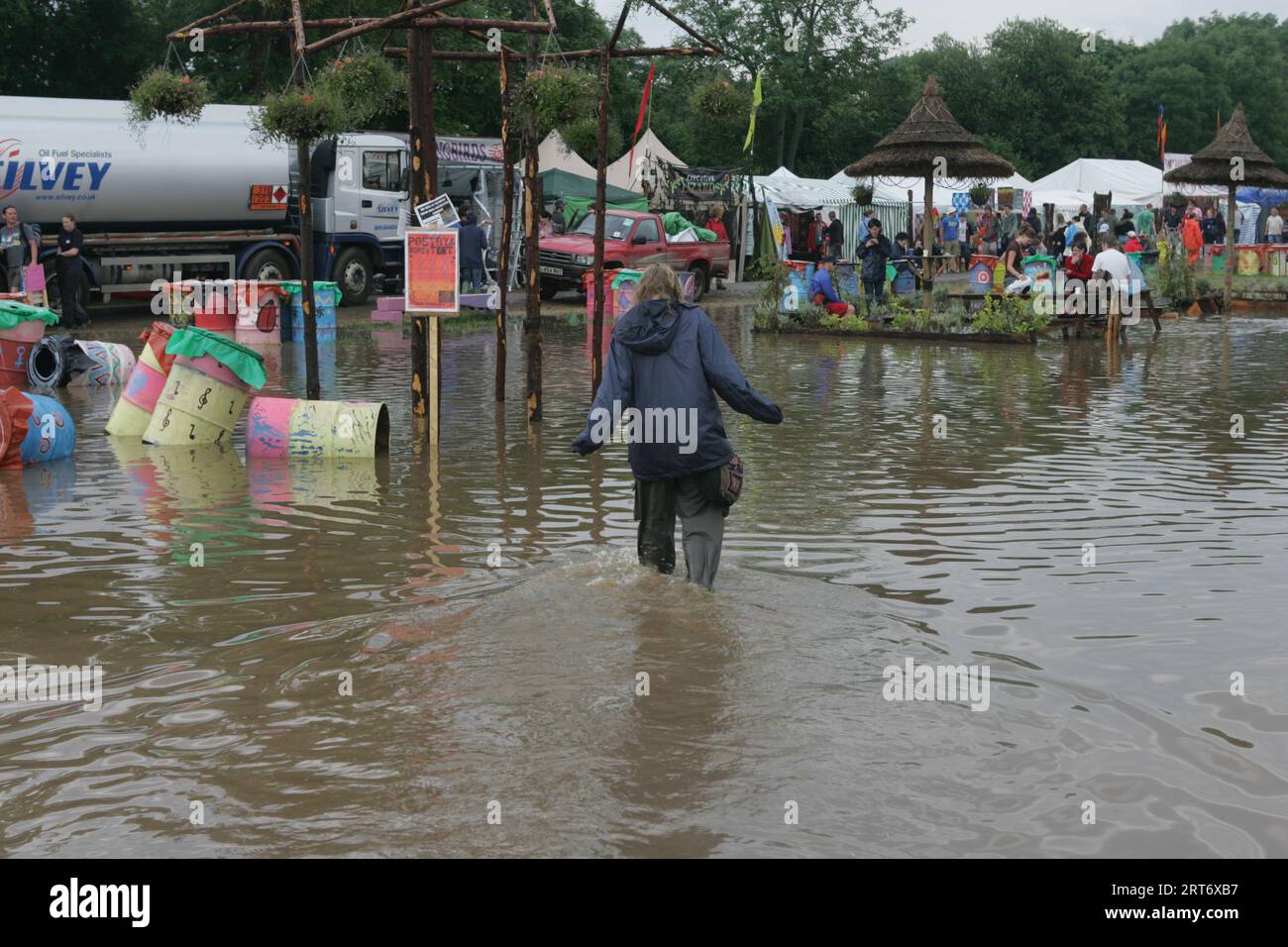 Glastonbury Festival 2005 Stock Photo - Alamy