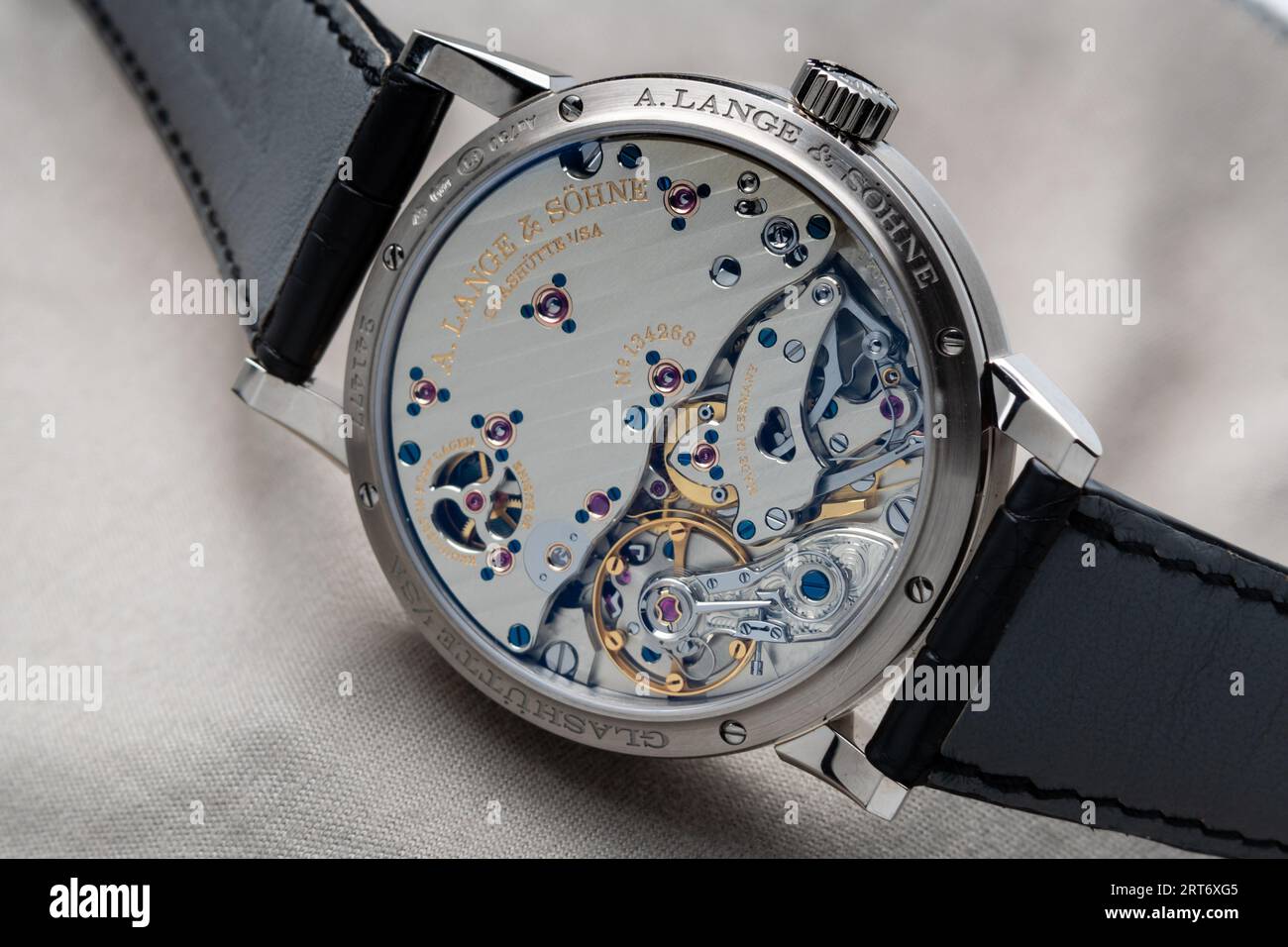 Various A. Lange & Söhne watch models Stock Photo - Alamy