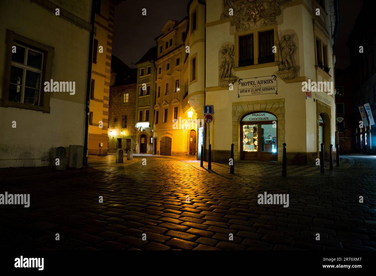 Renaissance Baroque architecture and cobblestone streets in the heart ...