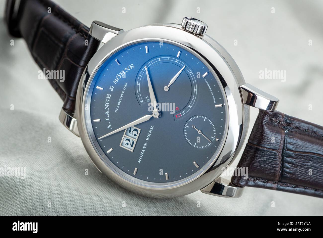 A. Lange & Söhne Saxonia Lange 31 130.039 Stock Photo - Alamy