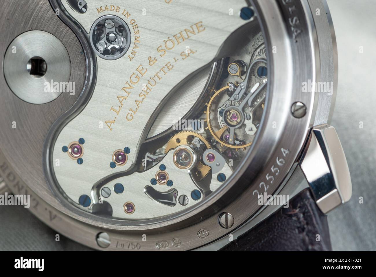 A. Lange & Söhne Saxonia Lange 31 130.039 Stock Photo - Alamy