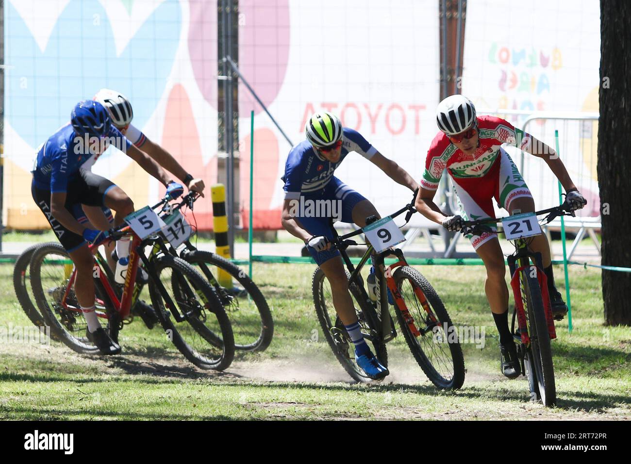 Buenos Aires, Argentina, 16th October 2018, Race of BMX at Youth World ...