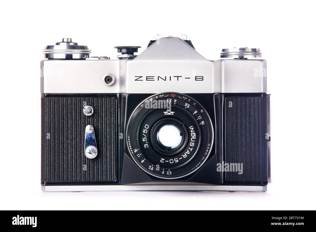 Moscow , RUSSIA - APRIL 27, 2020: Zenit-B - Old russian soviet 35 mm ...