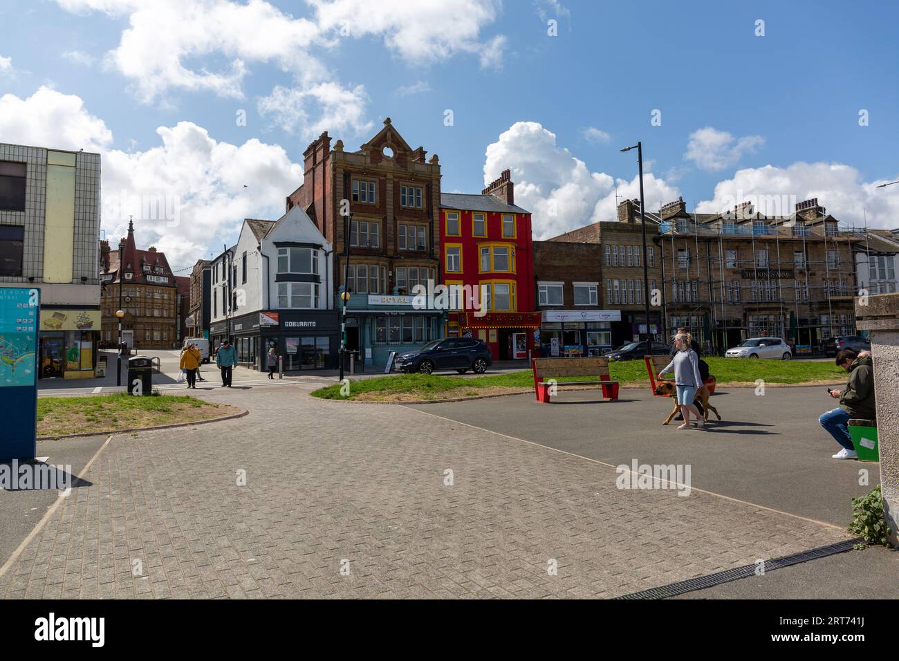 Morecambe Gardens, Marine Road Central, Morecambe Stock Photo - Alamy