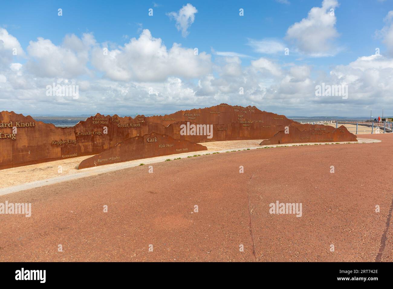Morecambe map hi-res stock photography and images - Alamy