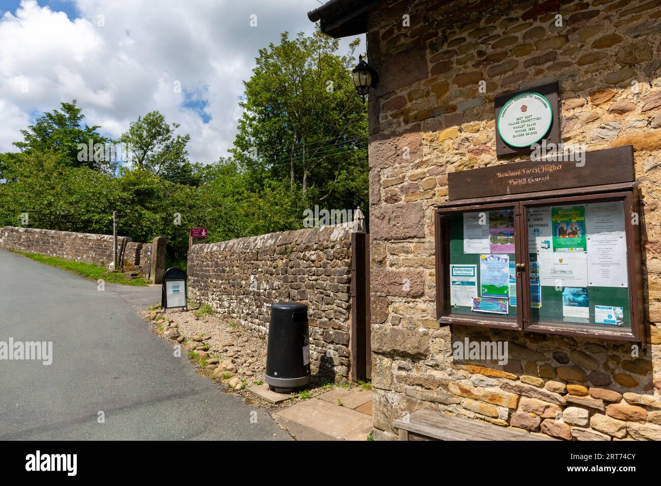 Dunsop Bridge, Clitheroe, Lancashire, England Stock Photo - Alamy