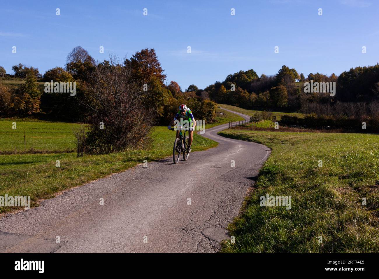 Training biking hi-res stock photography and images - Alamy