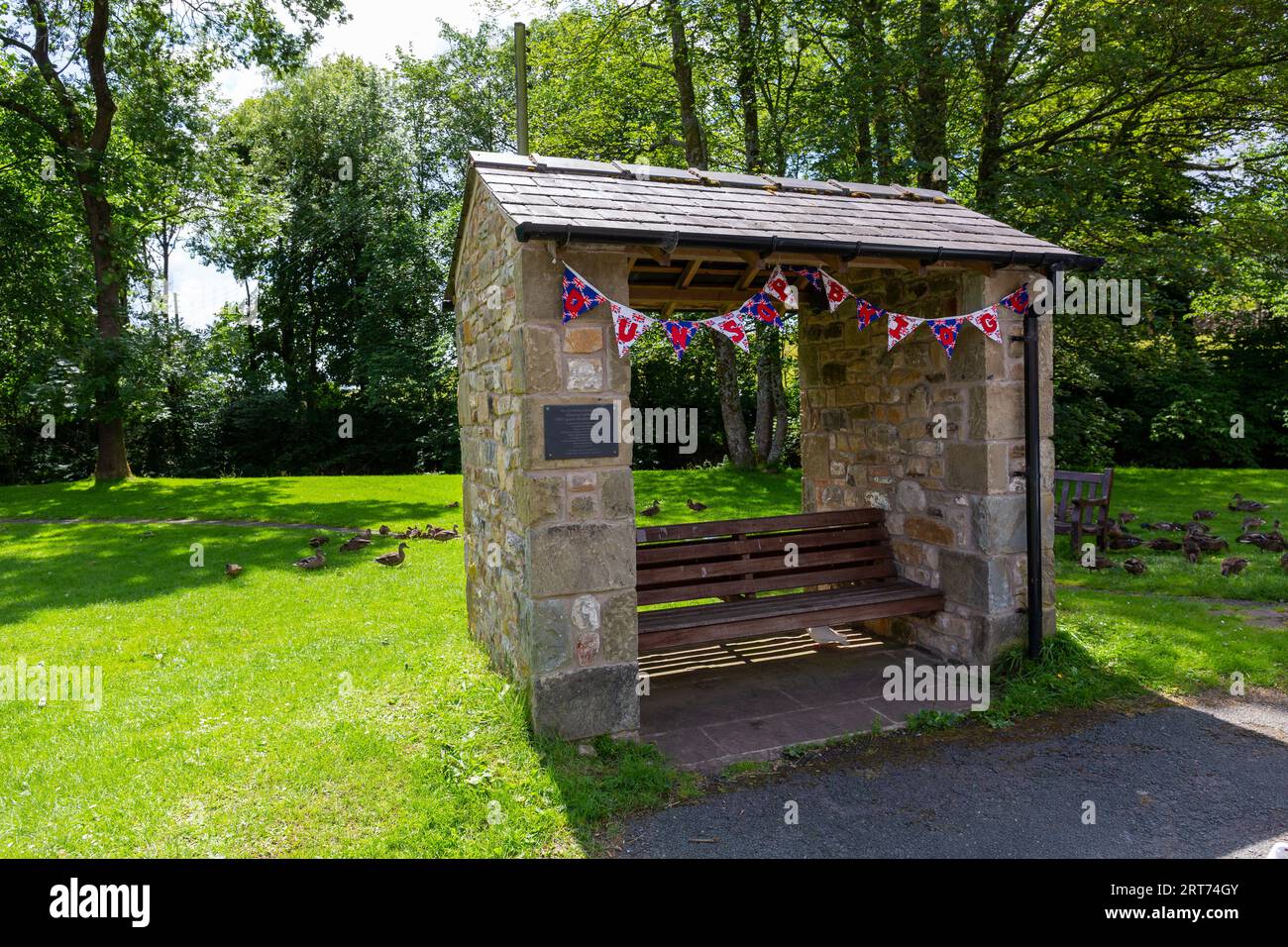 Dunsop Bridge, Clitheroe, Lancashire, England Stock Photo - Alamy