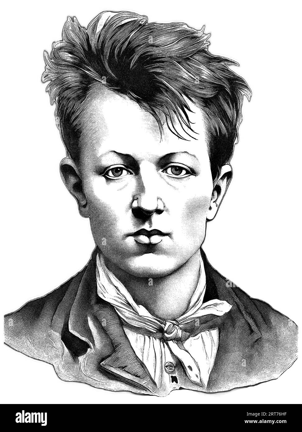 Jean Nicolas Arthur Rimbaud (1854-1891 Stock Vector Image & Art - Alamy