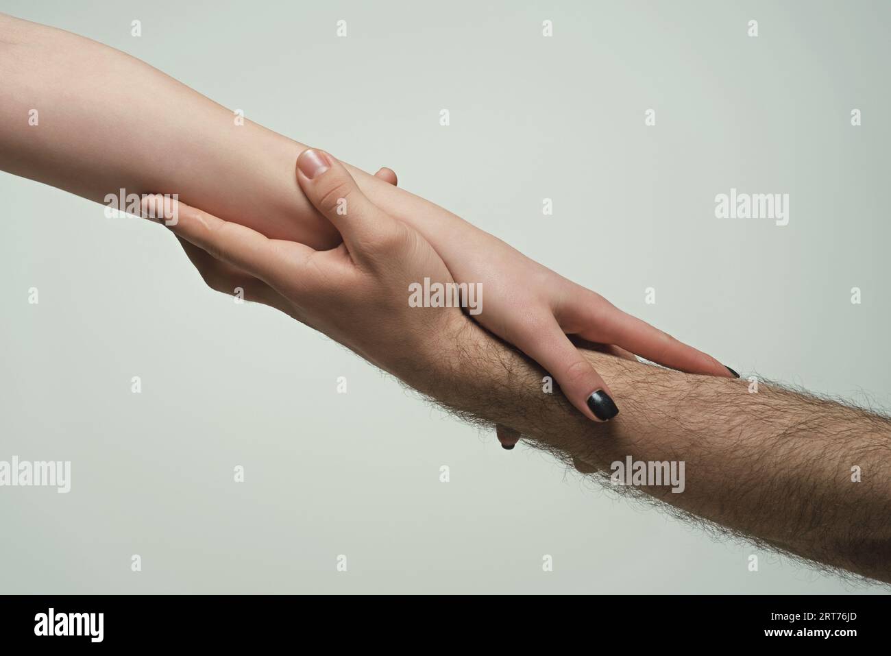 Helping hand. Holding hand, close up. Giving a helping hand. Rescue ...