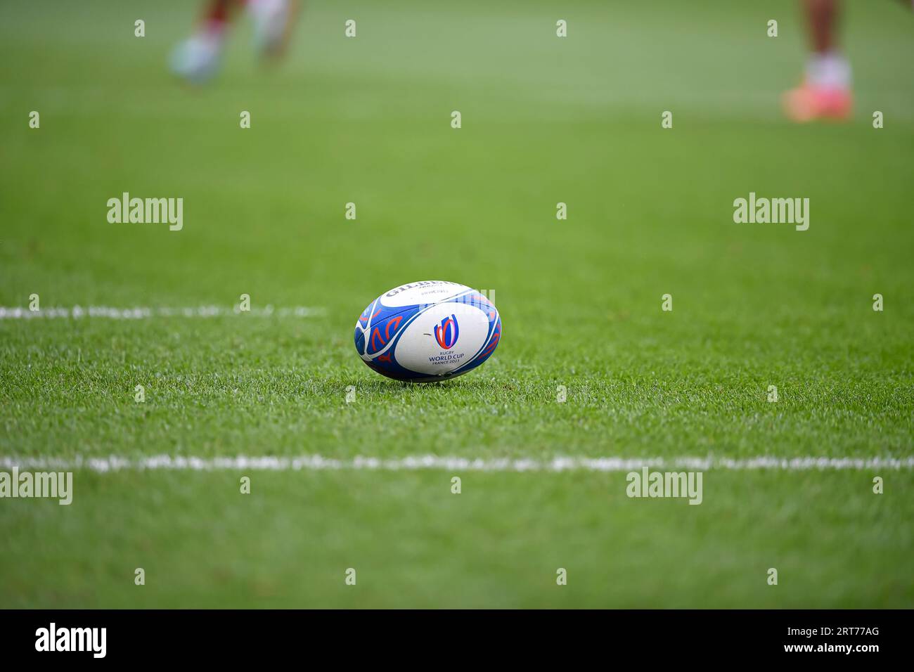 Official Gilbert Ball illustration during the Rugby World Cup RWC 2023 ...