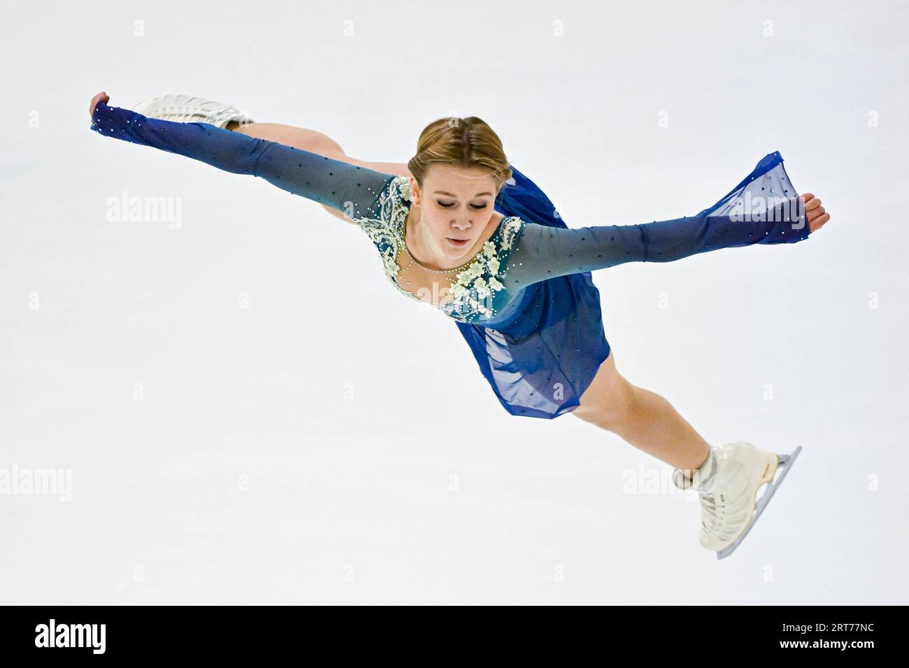 Ekaterina KURAKOVA (POL), during Women Free Skating, at the Lombardia ...