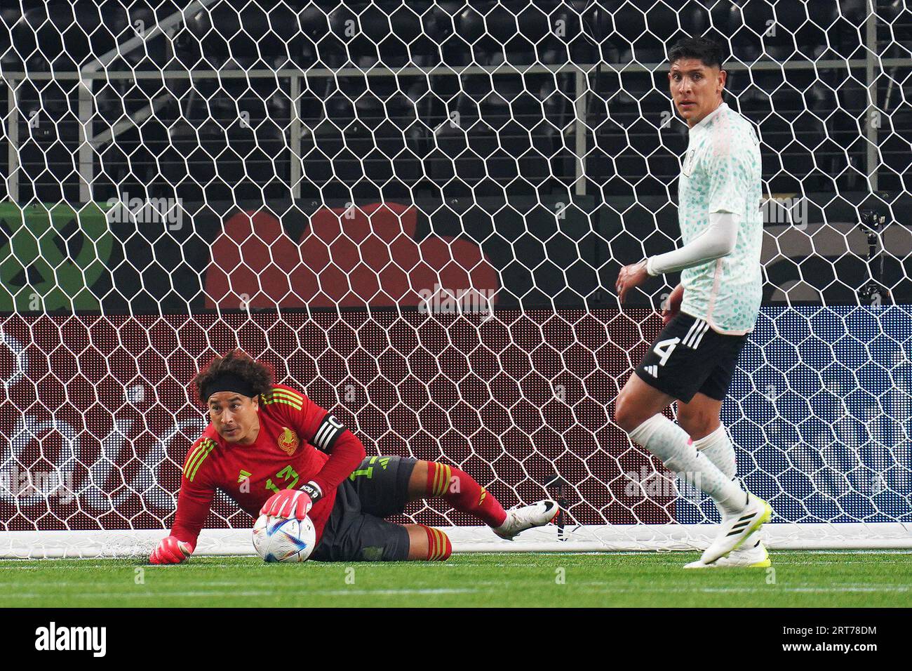 Arlington, Texas, United States: Mexican goalkeeper Guillermo Ochoa in ...