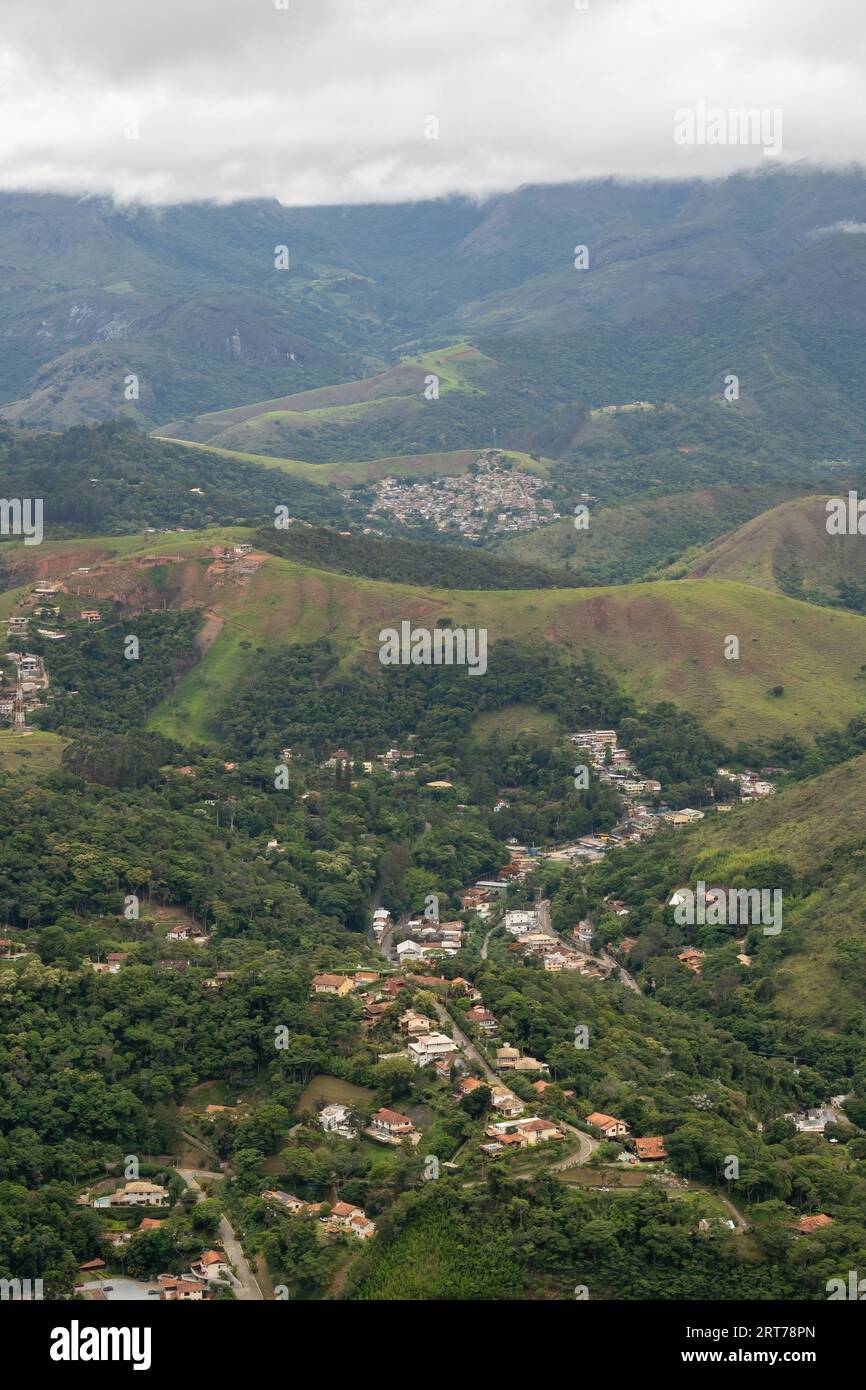 Petropolis, RJ, Brazil. Dec 14, 2022. View of the mountains of ...