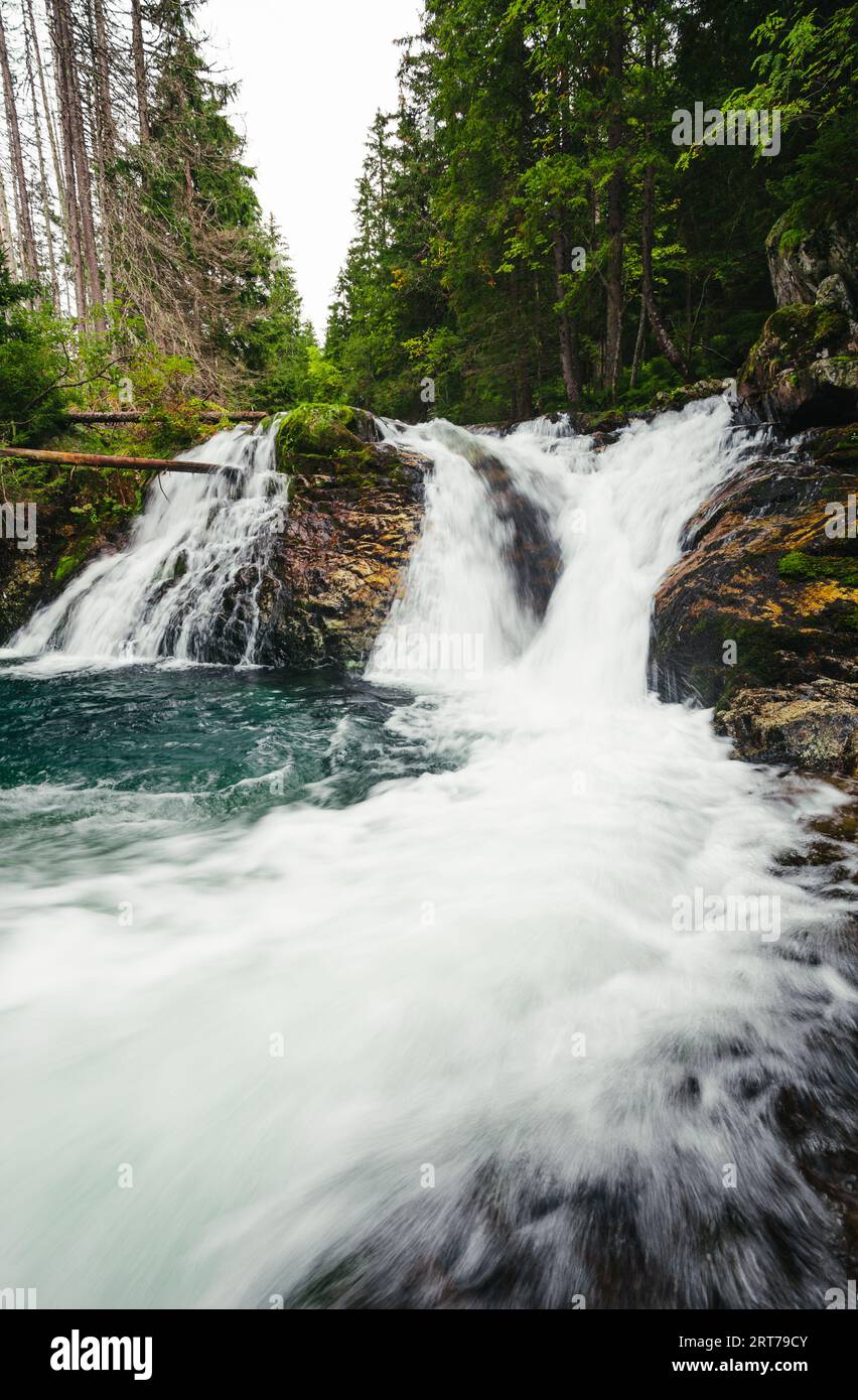 Beautiful shot strong waterfall hi-res stock photography and images - Alamy