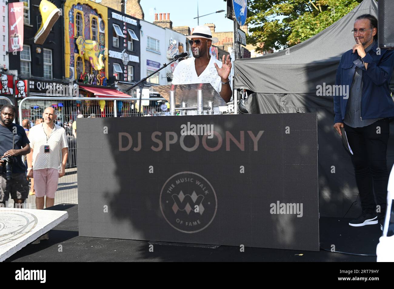 Camden Town, London, UK. 9th Sep, 2023. Speaker DJ Spoony at Shalamar ...