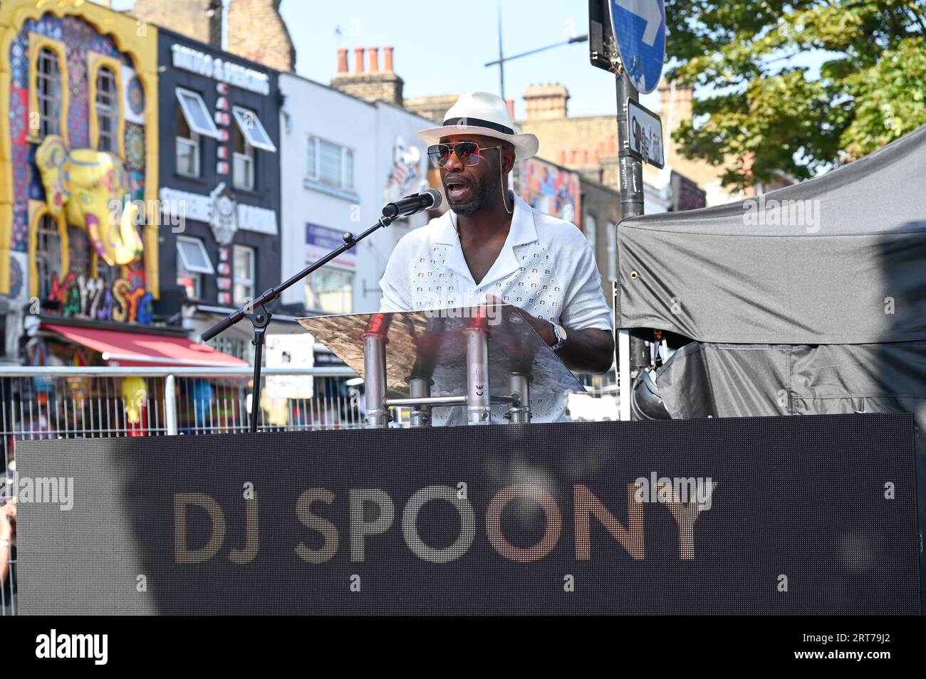 Camden Town, London, UK. 9th Sep, 2023. Speaker DJ Spoony at Shalamar ...