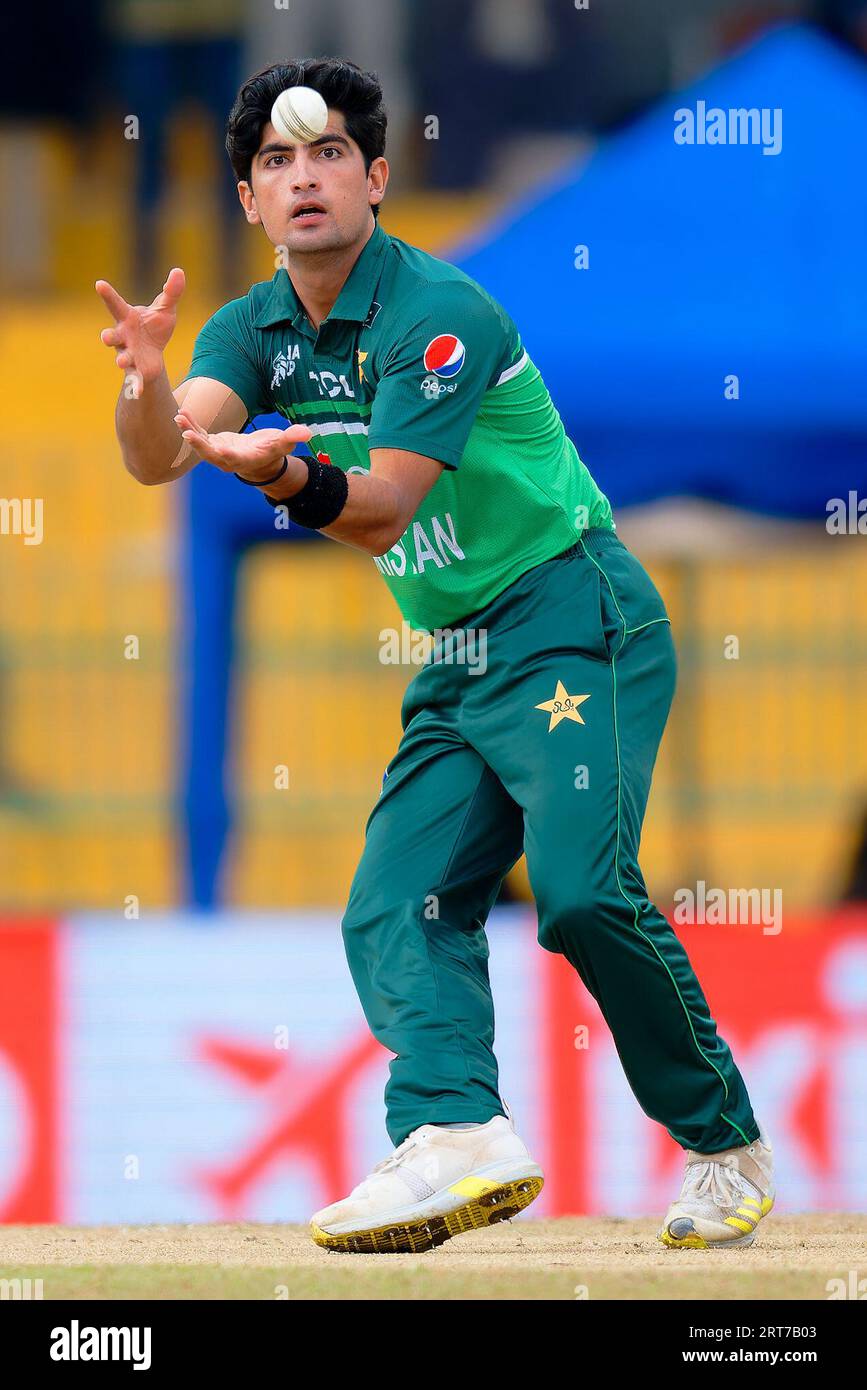 Cricket player naseem shah hi-res stock photography and images - Alamy