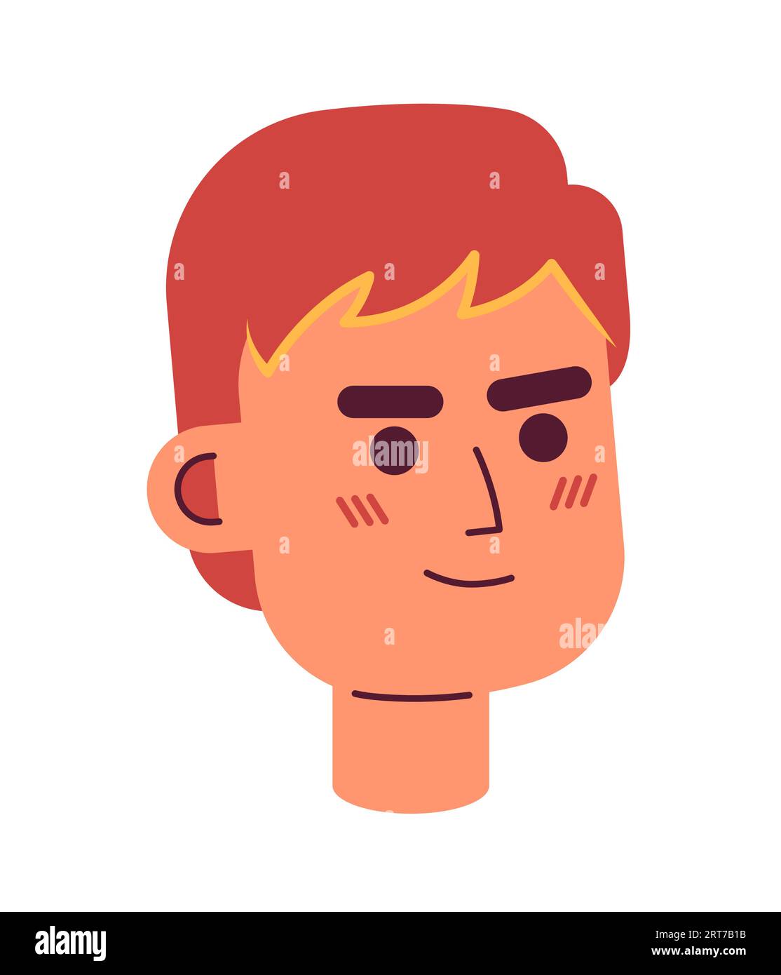 Red haired man Cut Out Stock Images & Pictures - Alamy