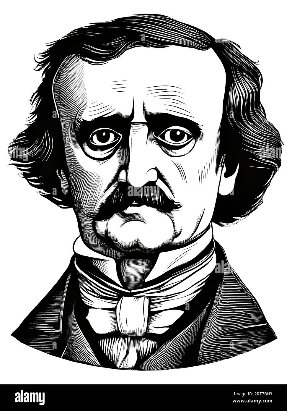 Portrait of Edgar Allan Poe Stock Vector Image & Art - Alamy Portrait of Edgar Allan Poe Stock Vector Image & Art - Alamy