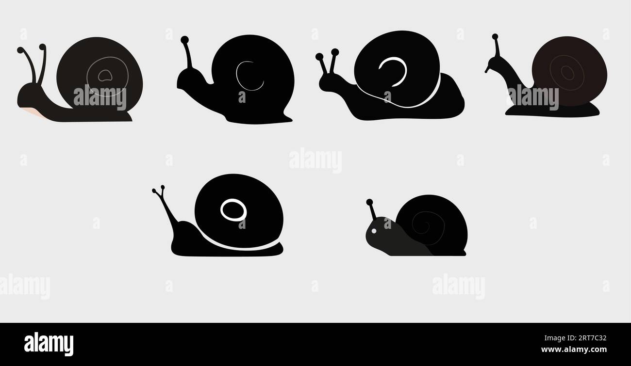 Snail icon or logo isolated sign symbol vector Stock Vector Image & Art ...