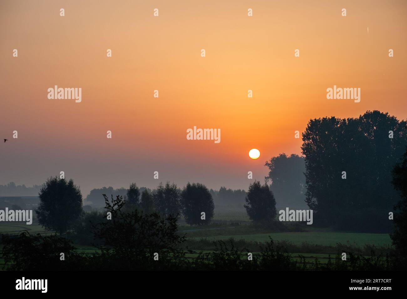Nijmegen, Netherlands. 10th Sep, 2023. General view of the first rays ...