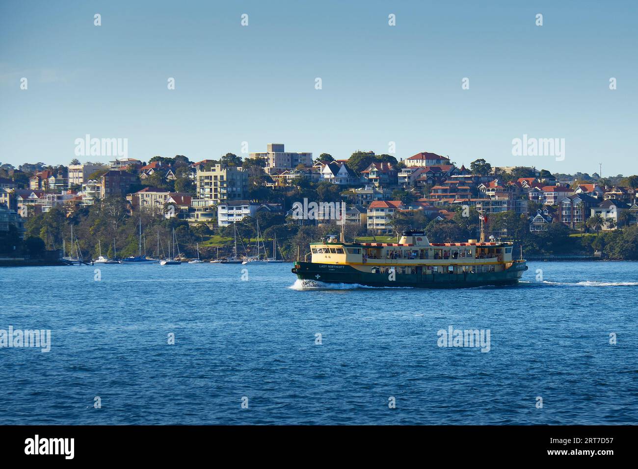 The Sydney Ferries Lady-Class Ferry, Lady Northcott, Under Way In ...