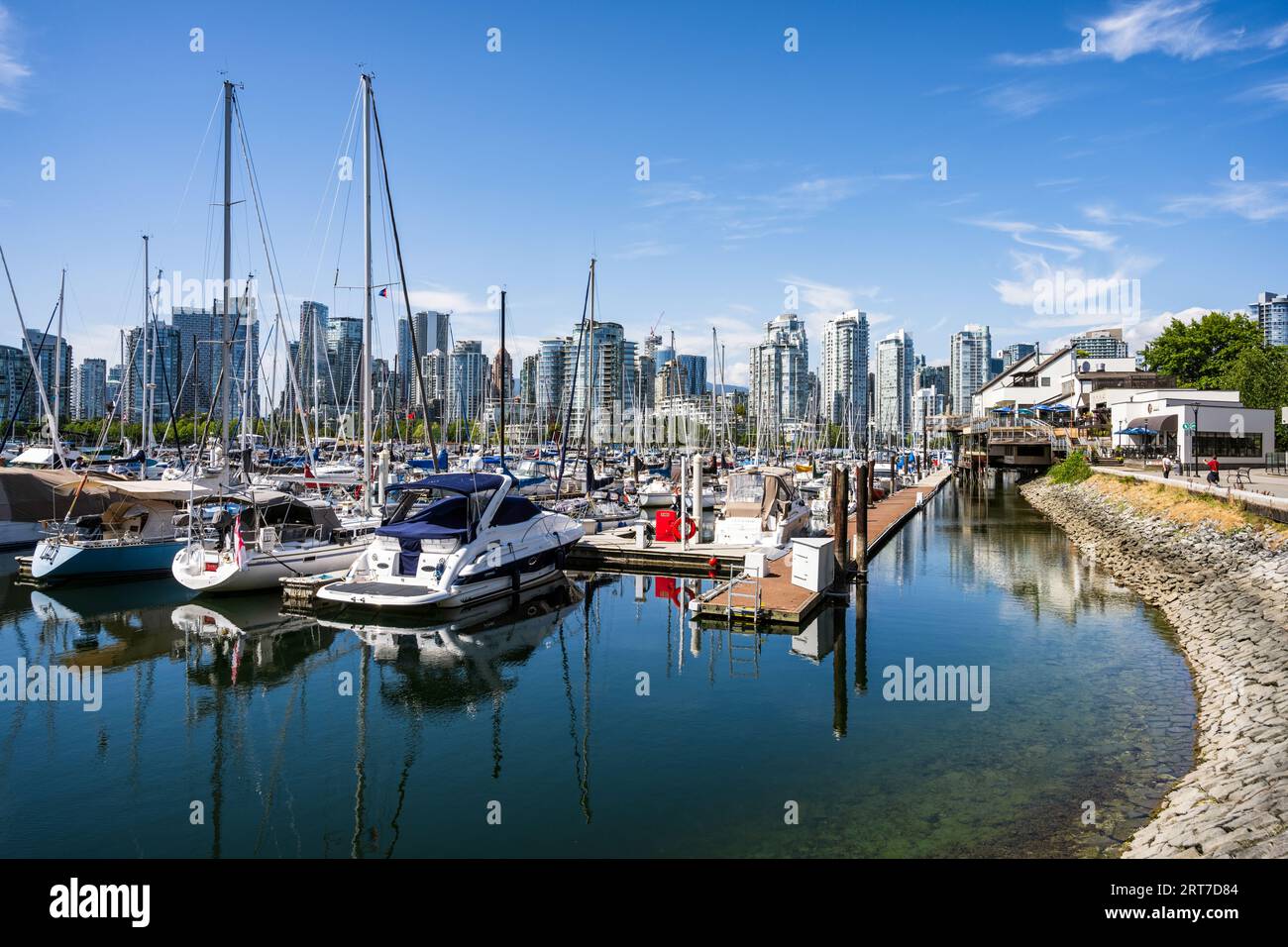 Heather Civic Marina is a popular moorage on the south side of False ...