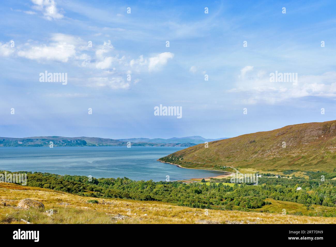 Applecross from across applecross bay hi-res stock photography and ...