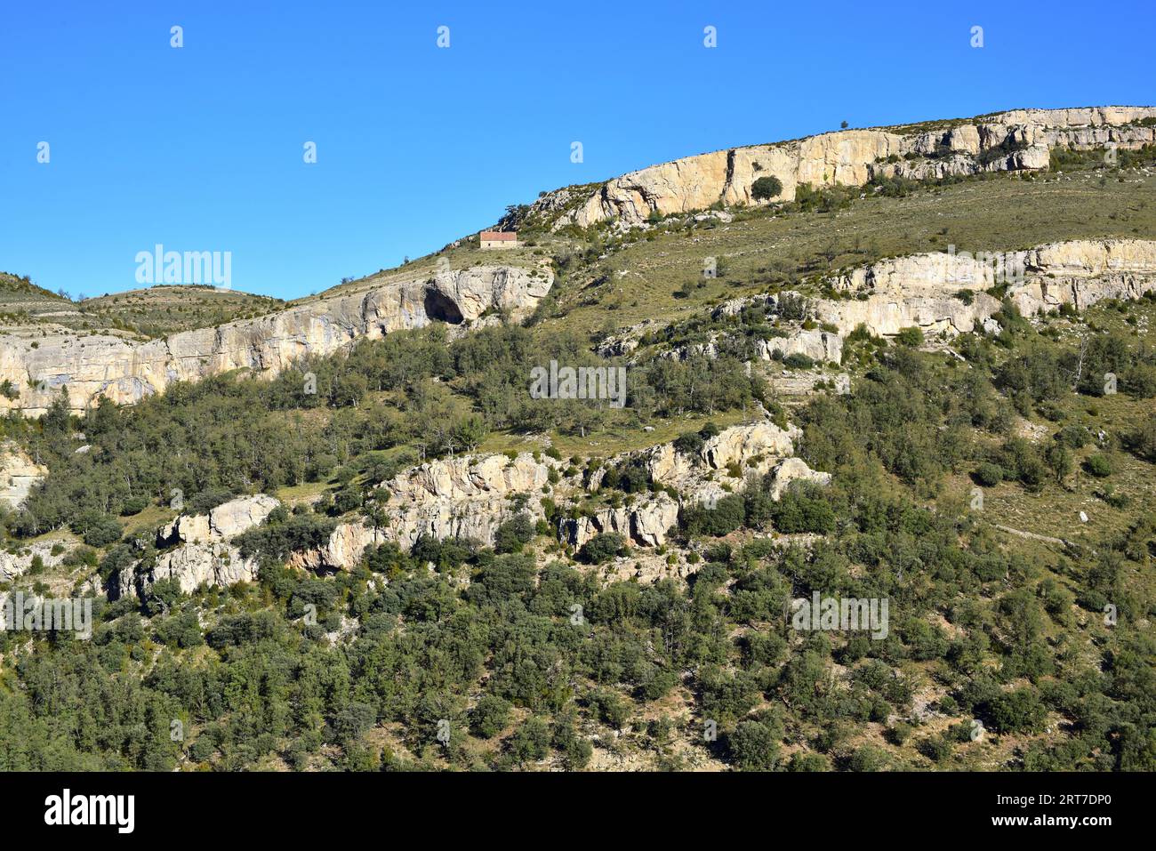 Fault type oblique-slip. This photo was taken near Cantavieja, Teruel ...