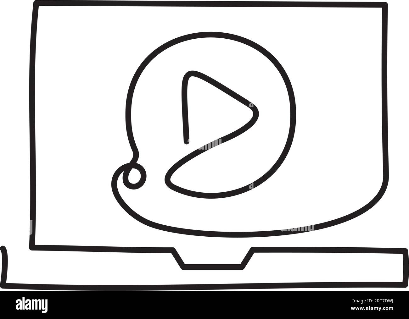 vector play and pause button. digital platform. online kesson vector ...