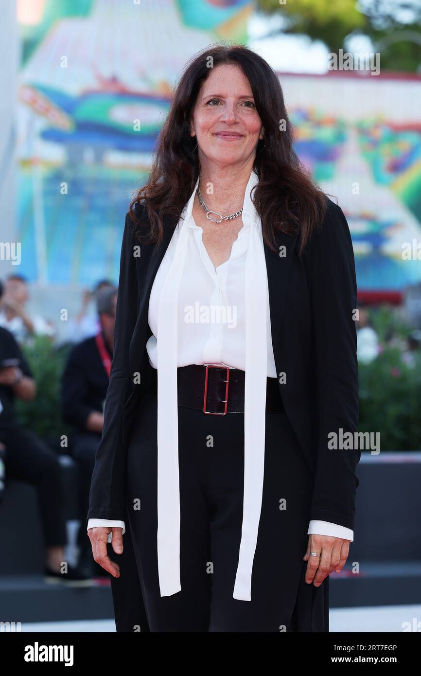 VENICE, ITALY - Sep 09: Laura Poitras attends a red carpet ahead of the ...