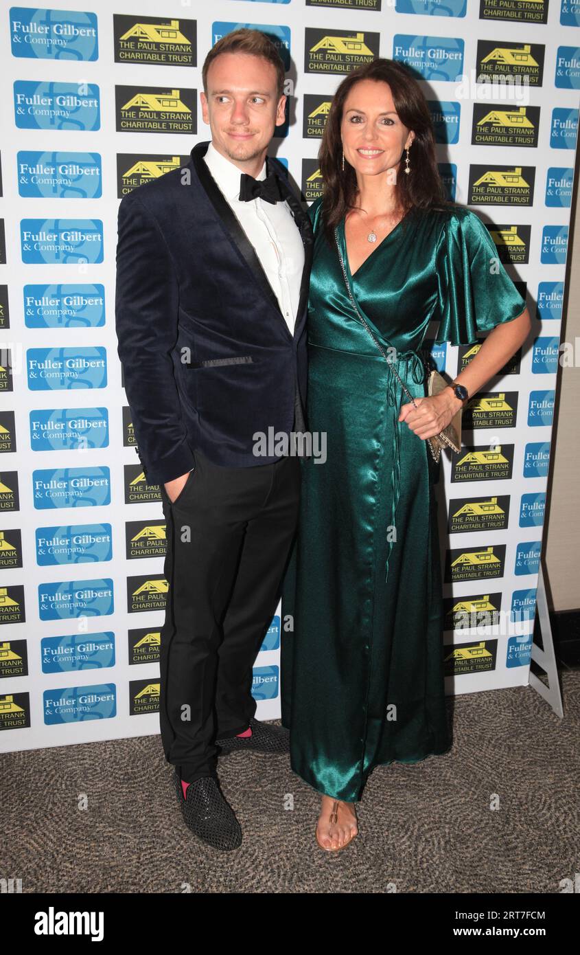 London, UK. Beverley Turner (right) and James Pritchett at the Paul ...