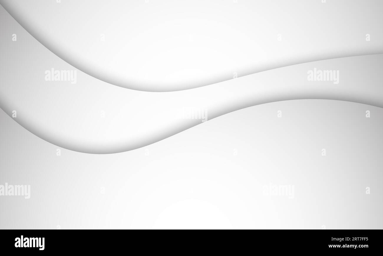 modern white background design with wave pattern. eps 10 vector format ...