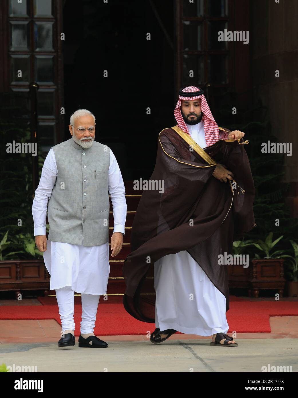 New Delhi, India. 11th Sep, 2023. Indian Prime Minister Narendra Modi ...