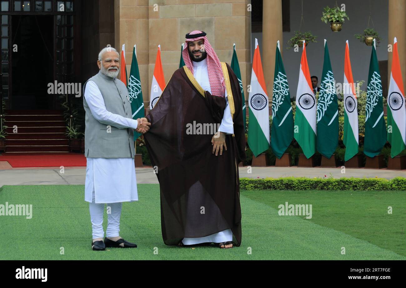 New Delhi, India. 11th Sep, 2023. Indian Prime Minister Narendra Modi ...