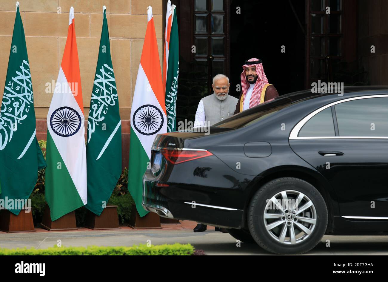 New Delhi, India. 11th Sep, 2023. Indian Prime Minister Narendra Modi ...