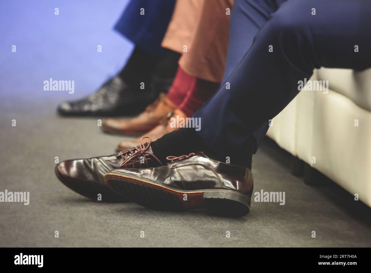 Meeting audience shoes hi-res stock photography and images - Alamy