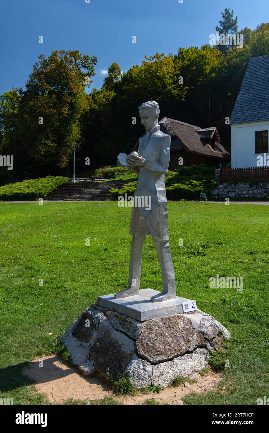 Nikola Tesla Memorial Center in Smiljan, Croatia Stock Photo - Alamy