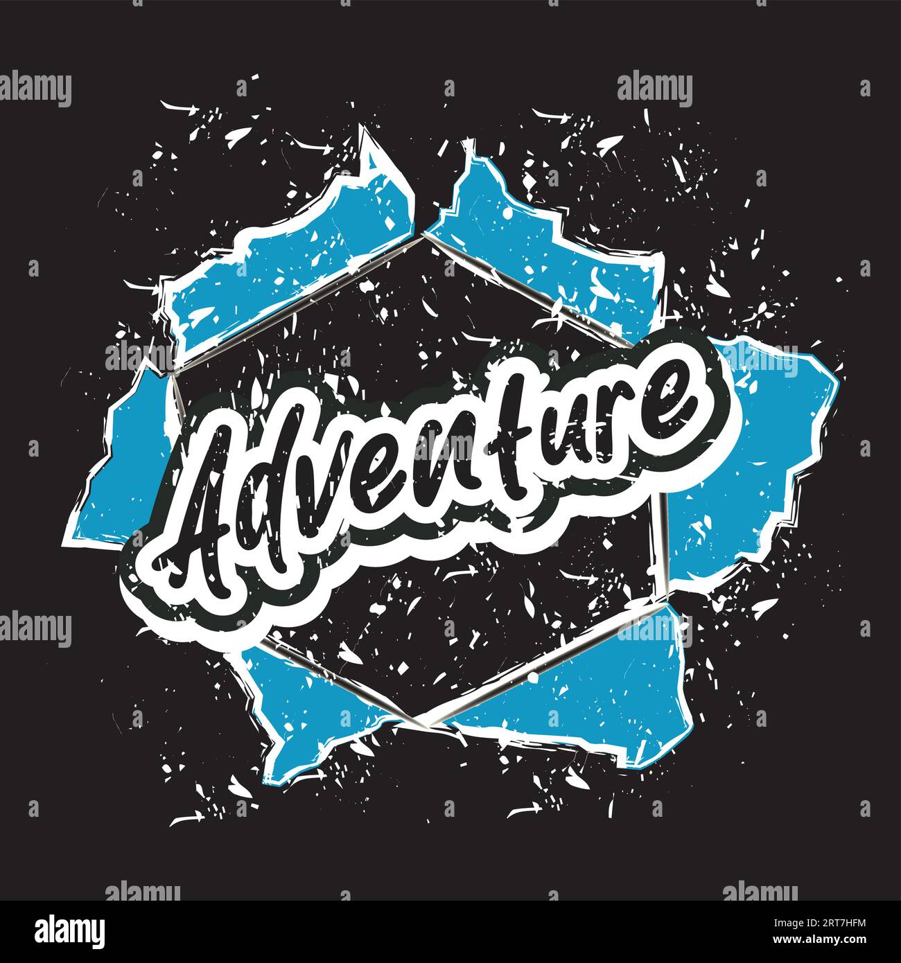 Adventure t shirt Stock Vector Images - Alamy