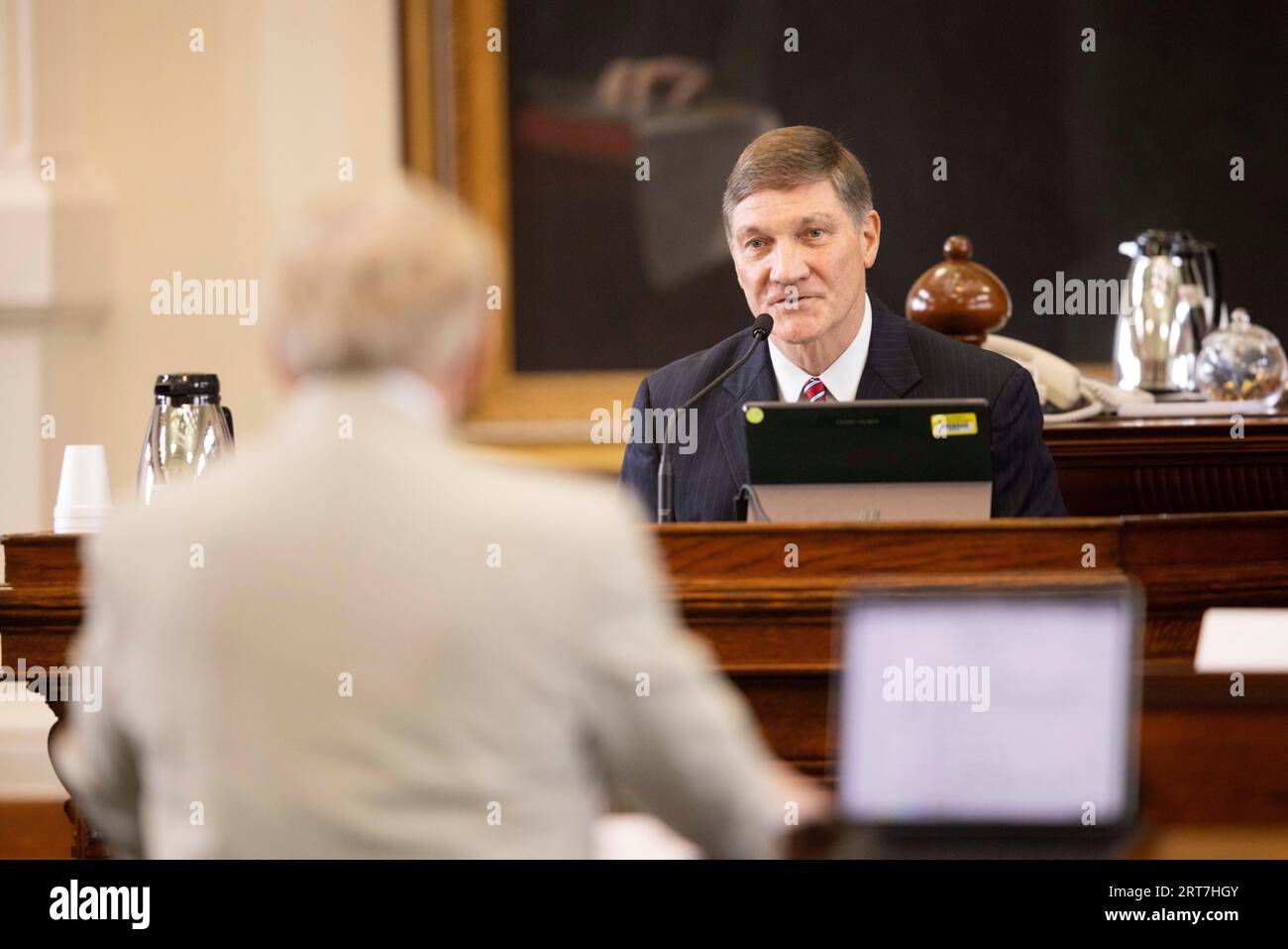 Witness Mark Penley, who served as the deputy attorney general for ...